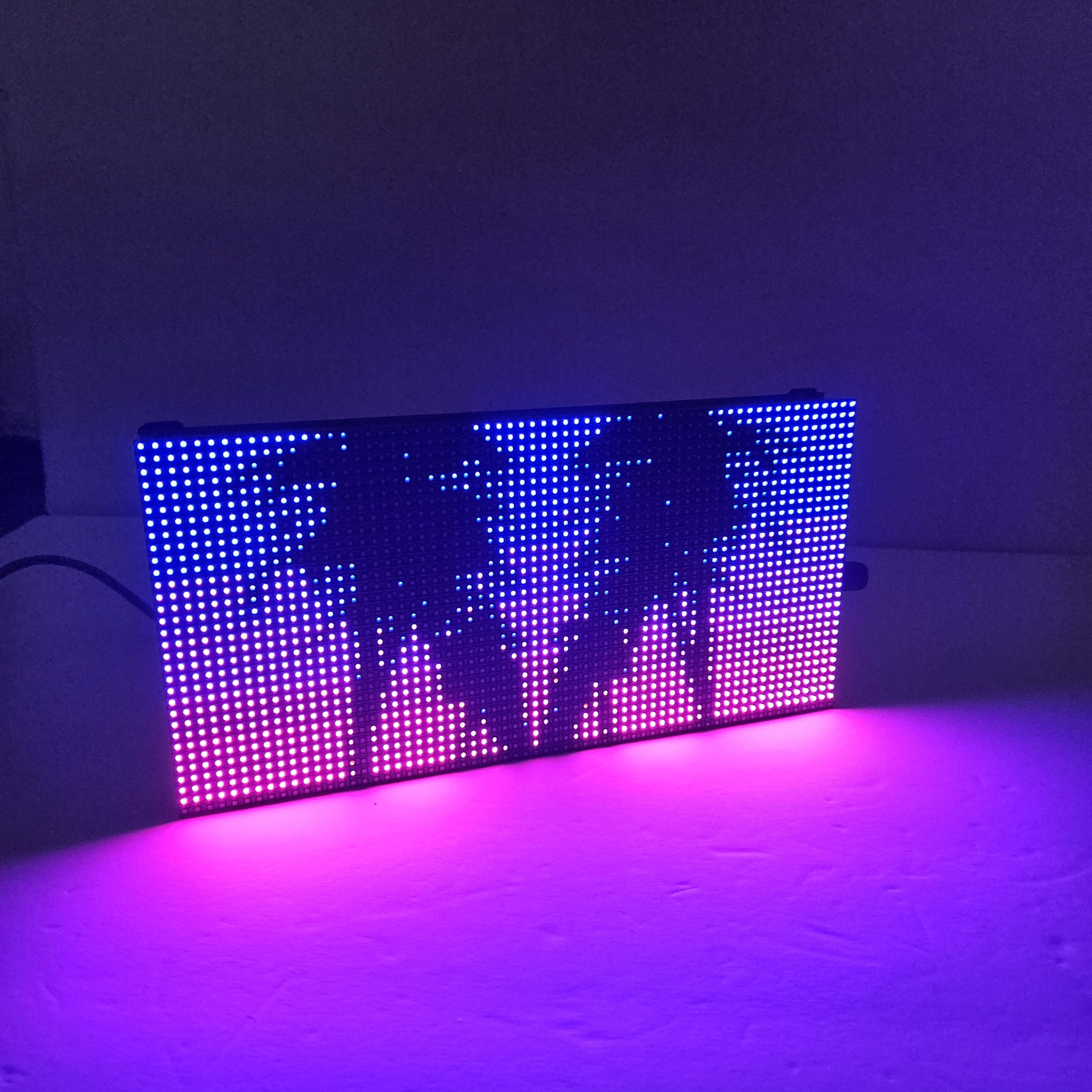 Outrun Vaporware Animated Pixel LED Matrix Display | Neutronshop